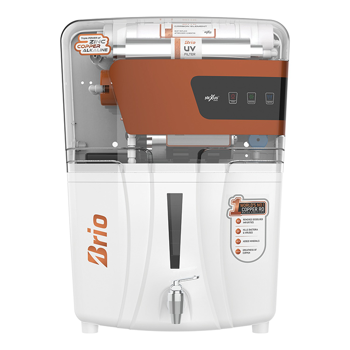 Nexus Series Brio White & Copper - Nexus Series