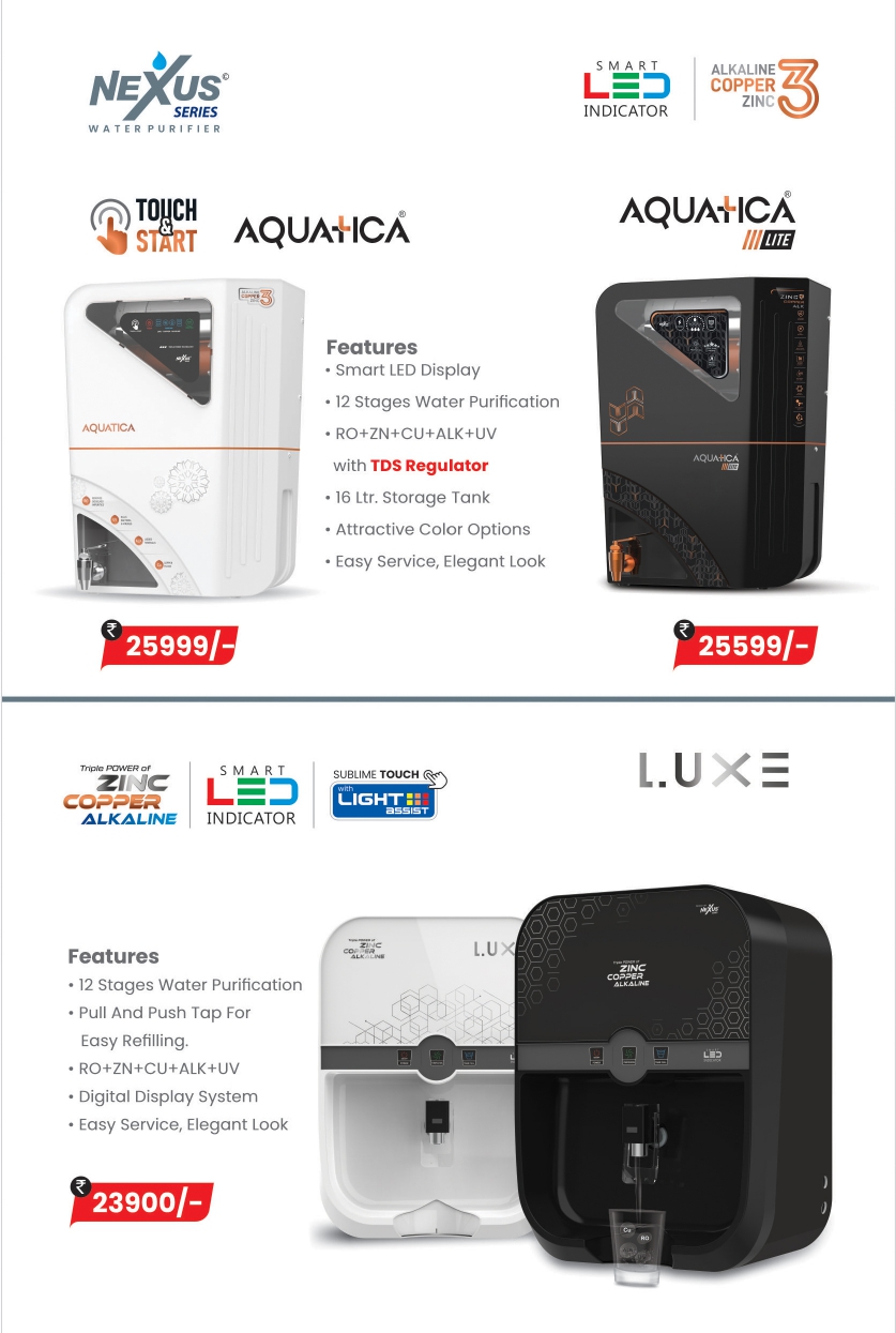 Nexus Series – Water Purifiers
